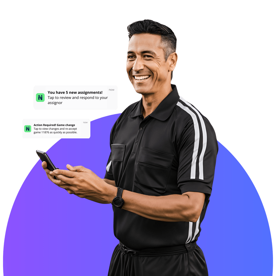 Ref Scheduler | Referee Assignor and Payment Tools • Notch